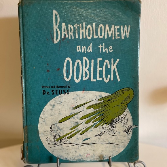 Dr. Seuss | Other | Rare Banned Bartholomew And The Oobleck Dr Seuss ...